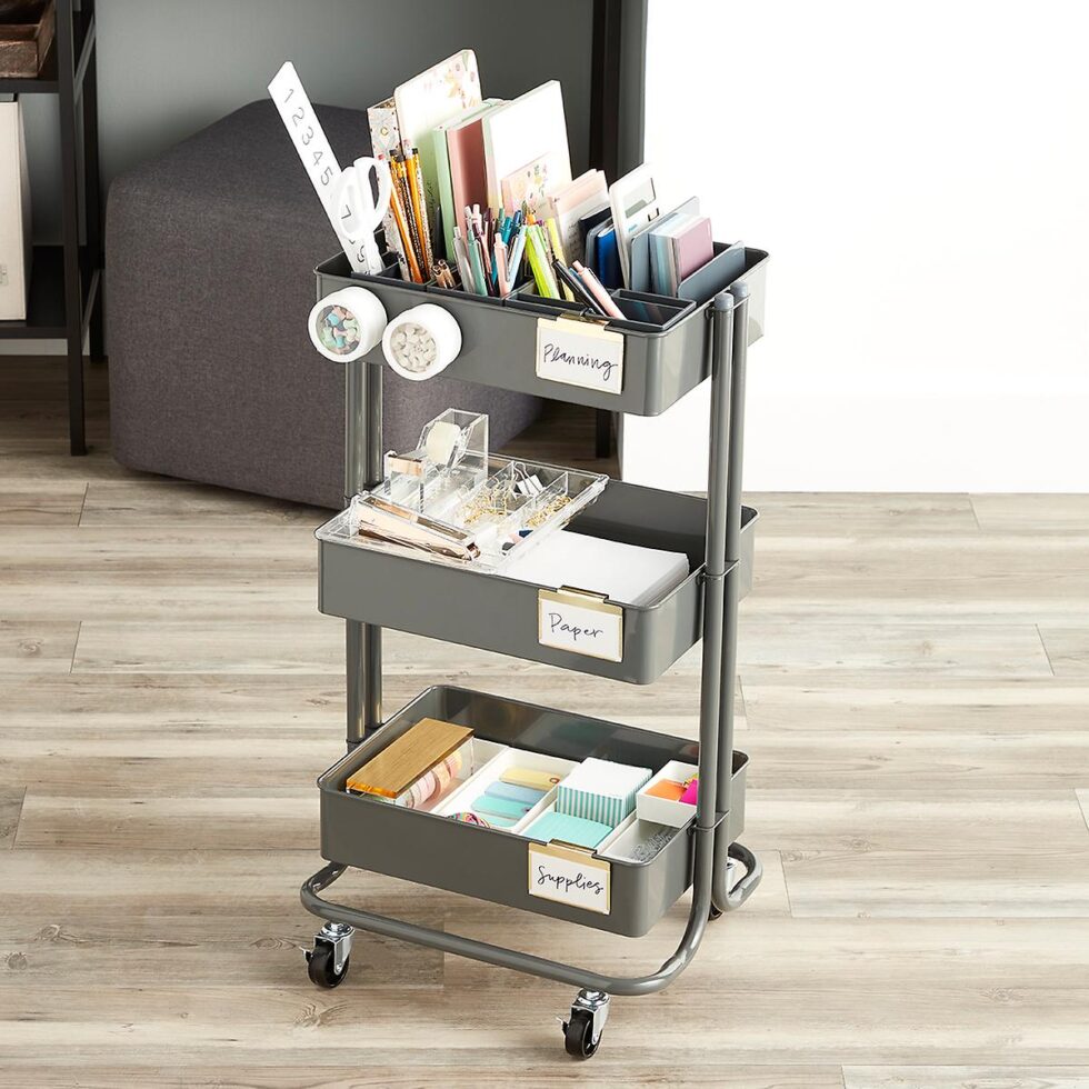 7 Simple Storage Cart Hacks for Better Home Organization and Decor ...